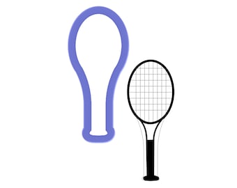 Tennis Racket Cookie Cutter - Etsy