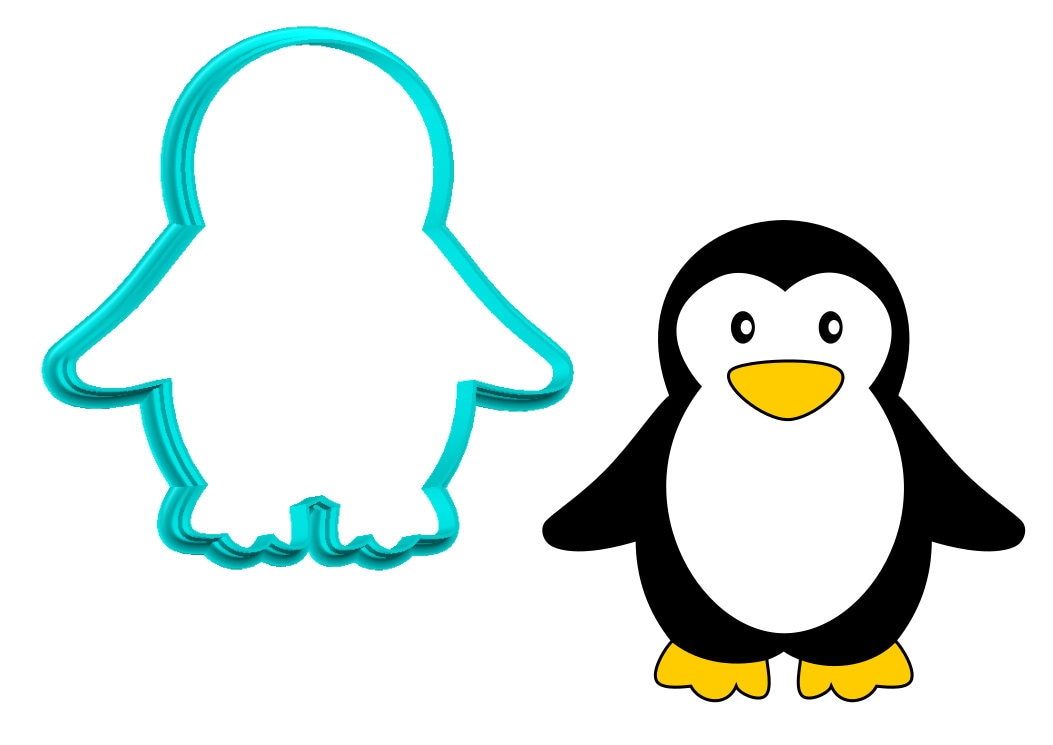 Penguin Cookie Cutter | Etsy