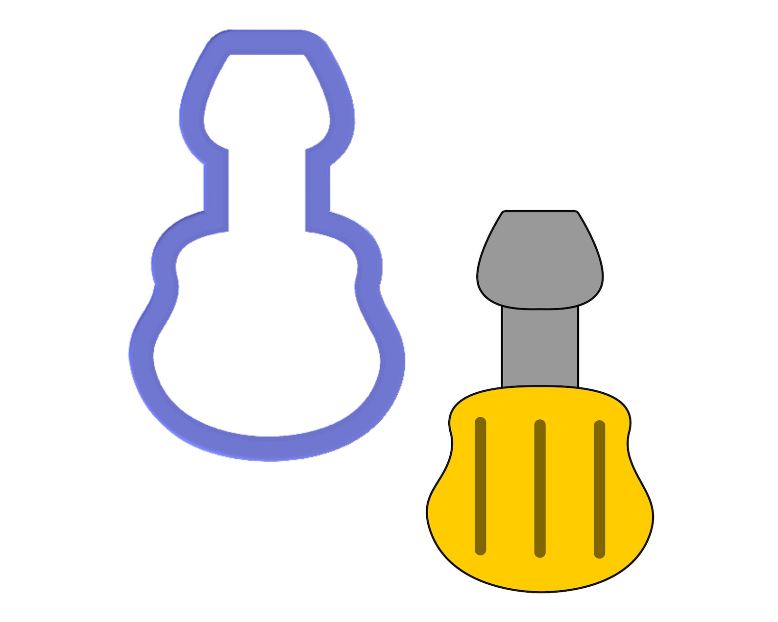Screwdriver Cookie Cutter - Etsy