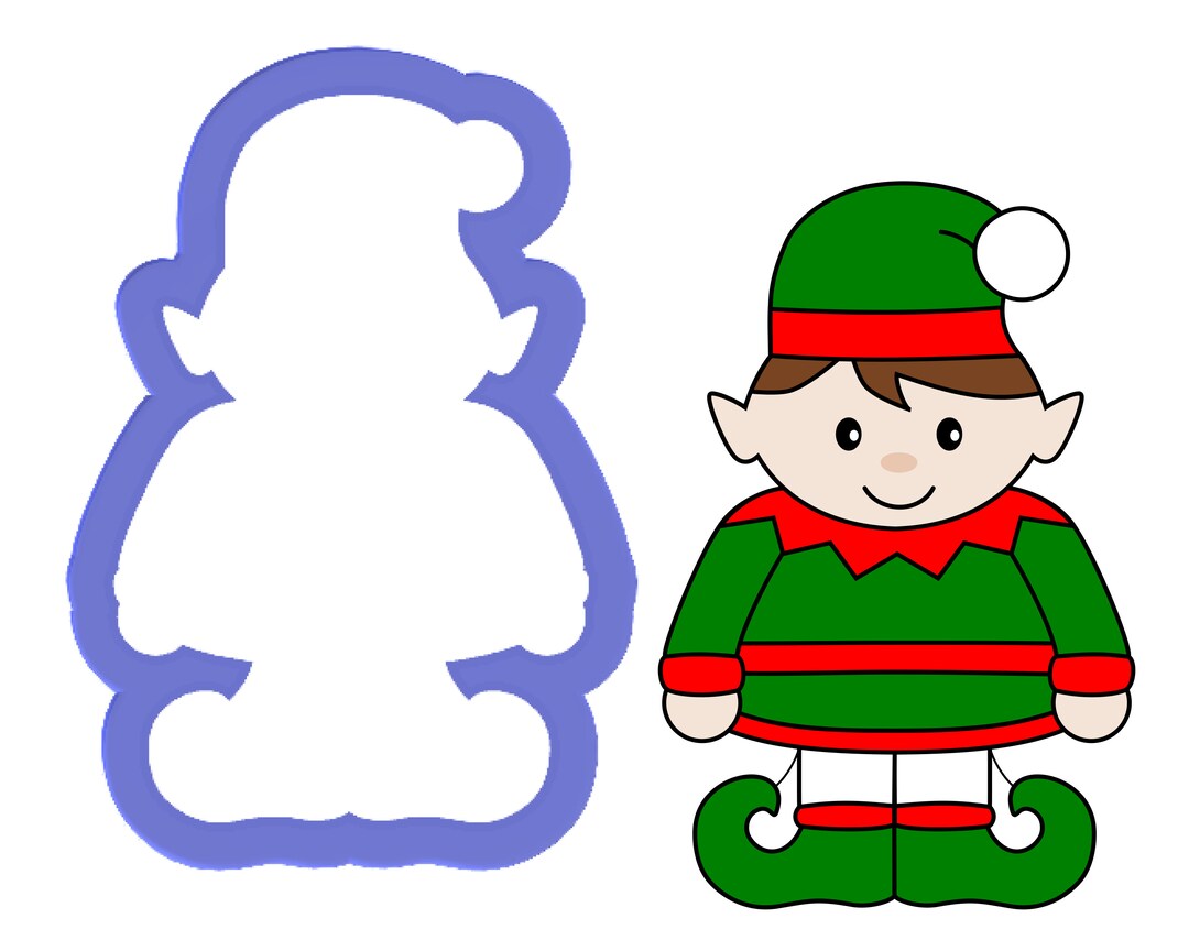 Elf Cookie Cutter - Etsy