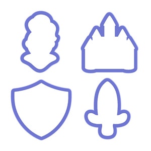 Knight Cookie Cutter Set - Etsy