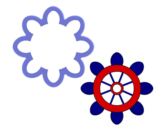 Ship Wheel Cookie Cutter - Etsy