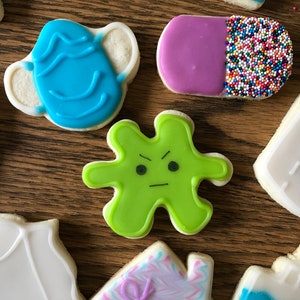 Water Splat 2 Paint Splat Germ Cookie Cutter - Etsy