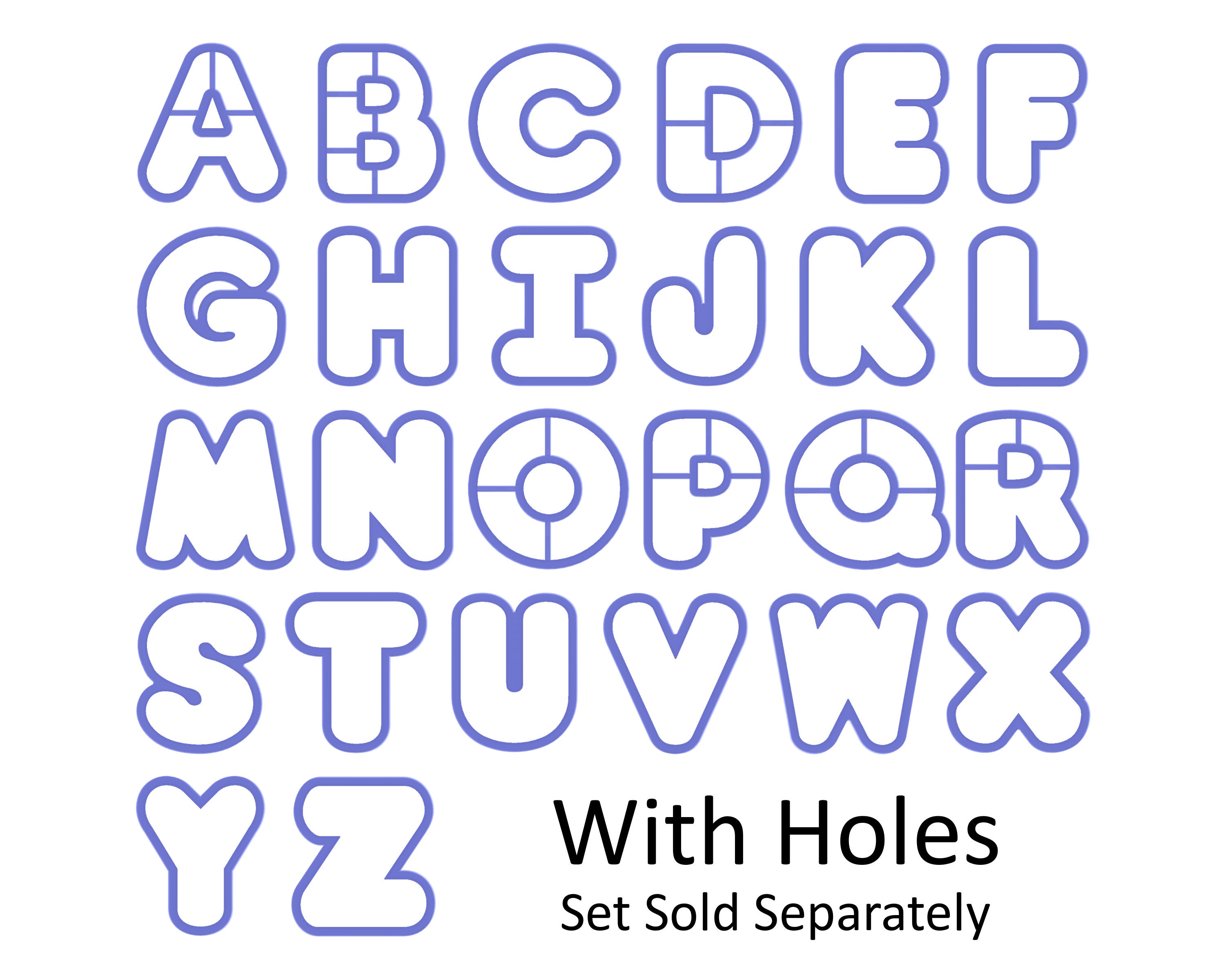 Chubby Uppercase B Cookie Cutter - Etsy
