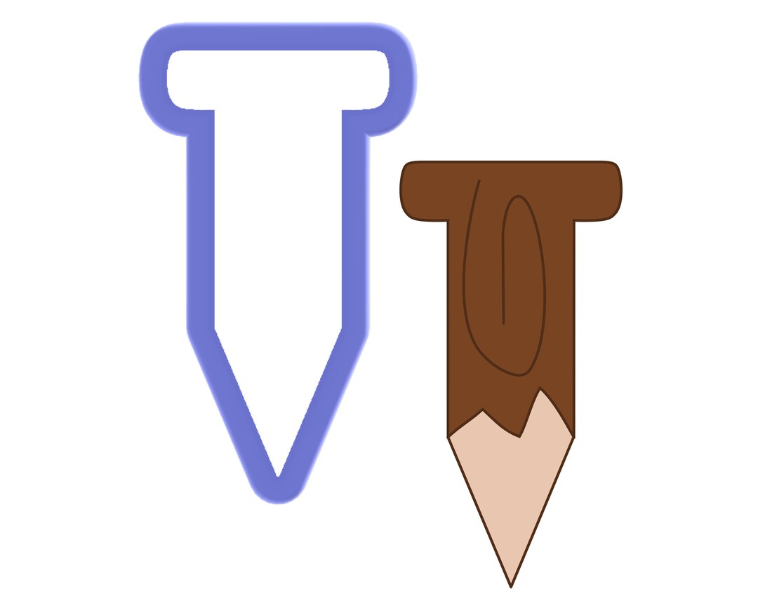 Wooden Stake Nail Cookie Cutter - Etsy