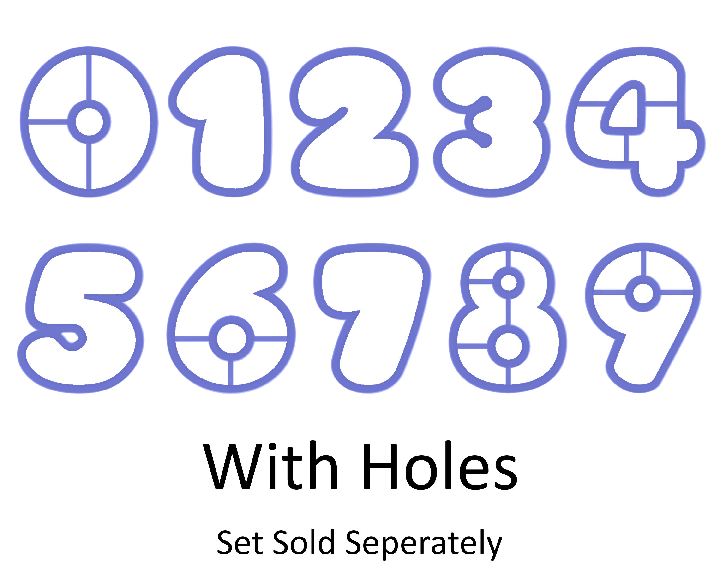 Chubby Number 1 Cookie Cutter - Etsy