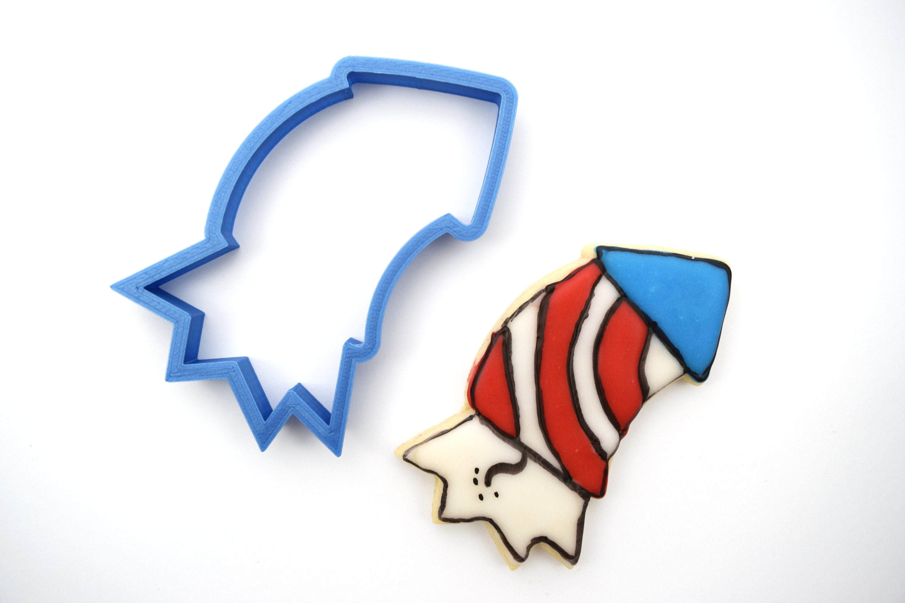 Firecracker Rocket Cookie Cutter - Etsy
