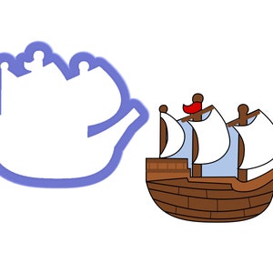 Ship Cookie Cutter - Etsy