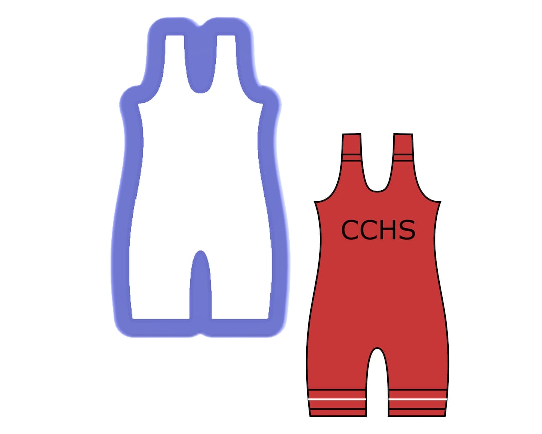 Wrestling Singlet Cookie Cutter - Etsy