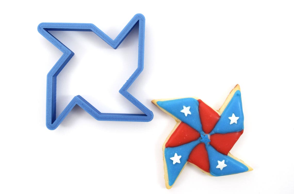 Pinwheel - Ninja Star Cookie Cutter - Etsy
