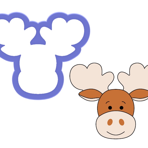 Moose Cookie Cutter - Etsy