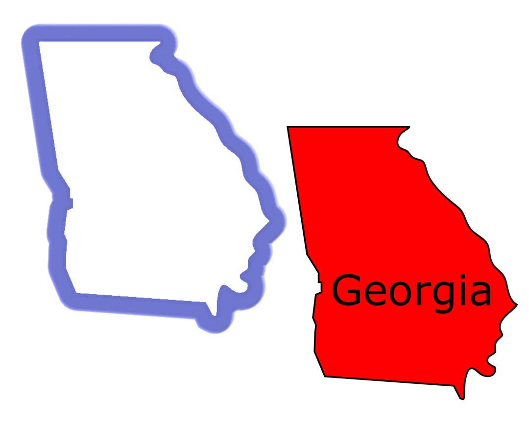 Georgia Cookie Cutter - Etsy