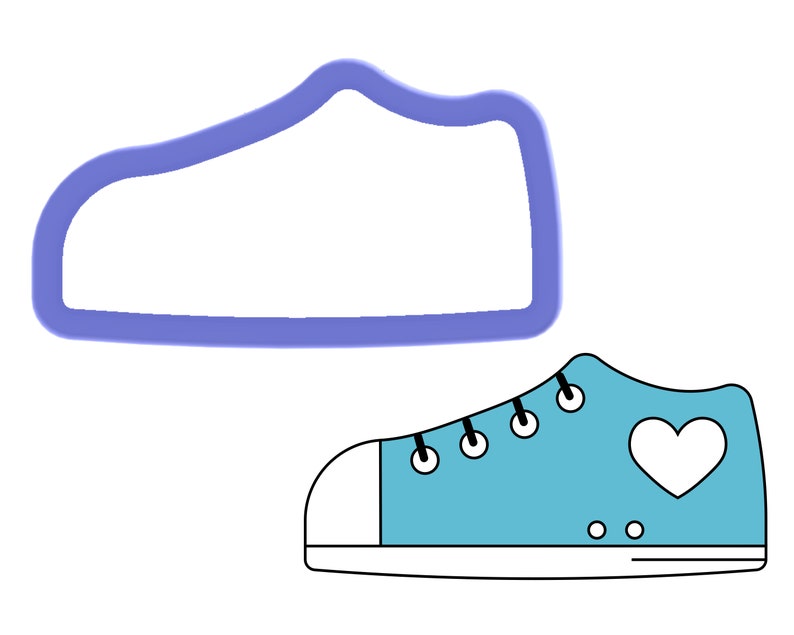 Shoe Cookie Cutter - Etsy