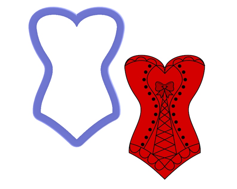 Corset Cookie Cutter - Etsy