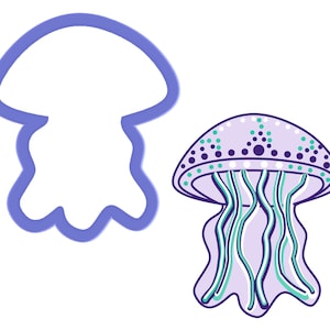 Jellyfish Cookie Cutter - Etsy