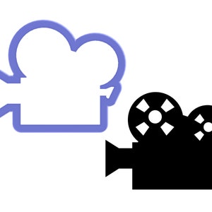 Movie Camera Cookie Cutter - Etsy