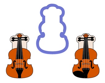 Violin Cookie Cutter / 3d Printed - Etsy