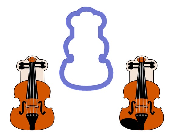 Violin Viola Cello Bass Cookie Cutter | Etsy