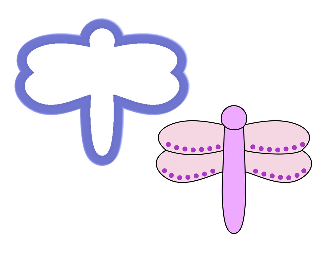 Dragonfly Cookie Cutter - Etsy