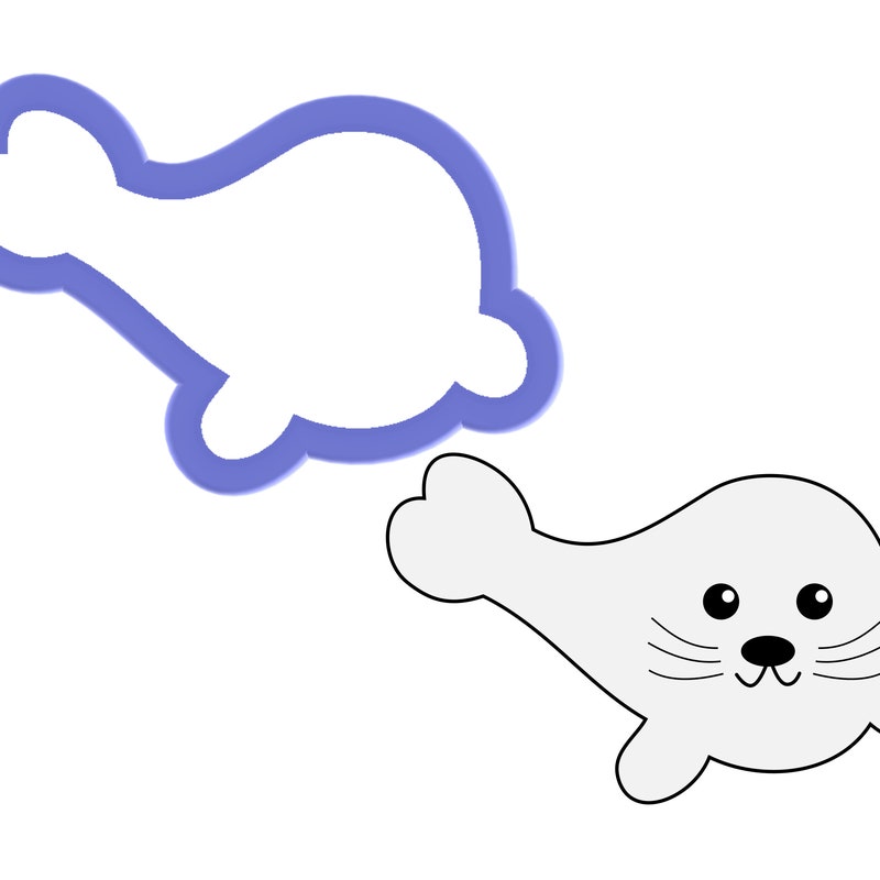 Seal Cookie Cutter - Etsy
