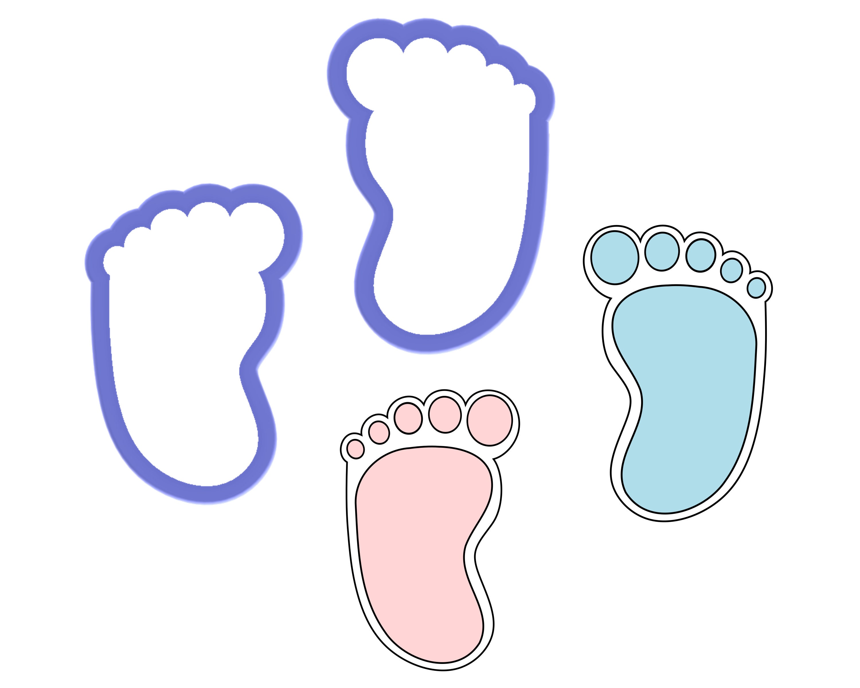 Two Feet Clip Art