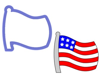 Flag Cookie Cutter - Etsy