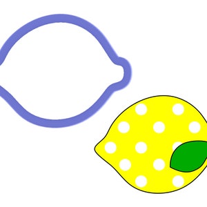 Lime - Lemon - Cookie Cutter - Etsy