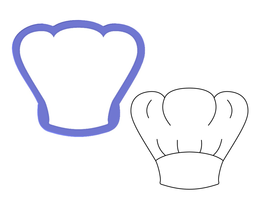 Chef Hat Cookie Cutter - Etsy
