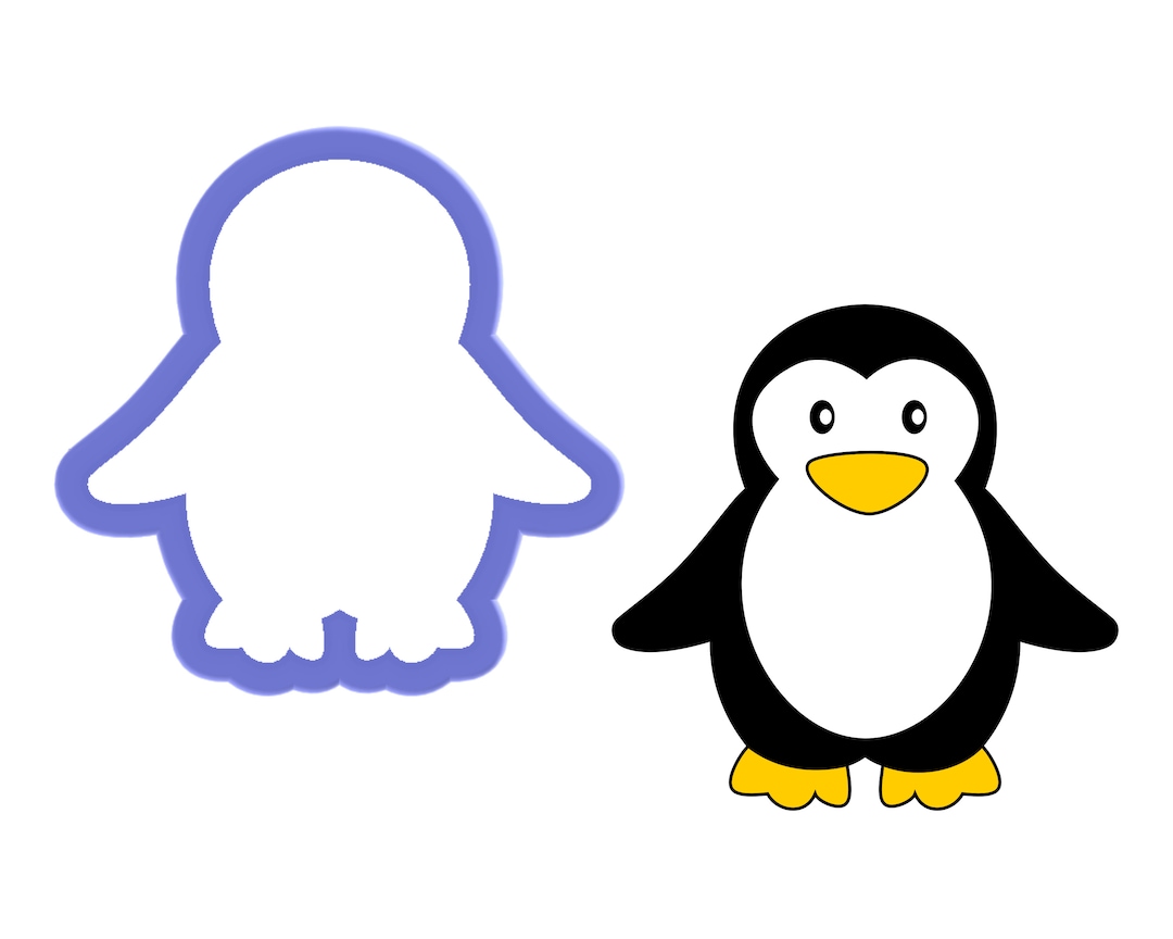 Penguin Cookie Cutter - Etsy
