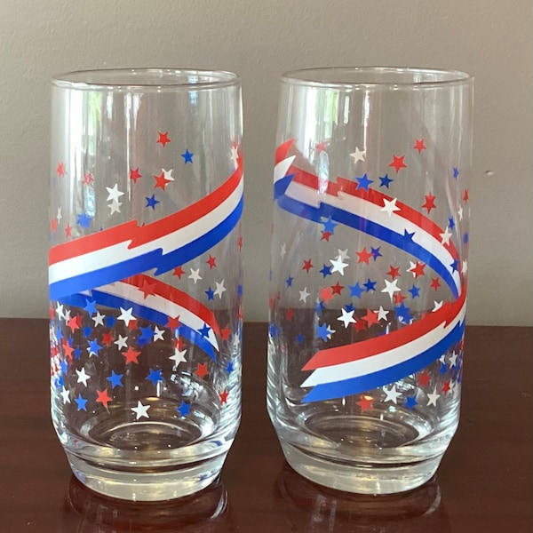 Striped Glasses - Etsy