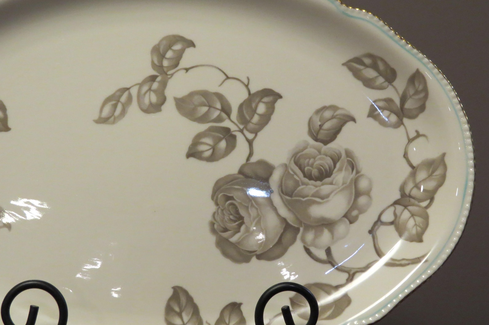 Castleton China Gloria Pattern Platter - Etsy