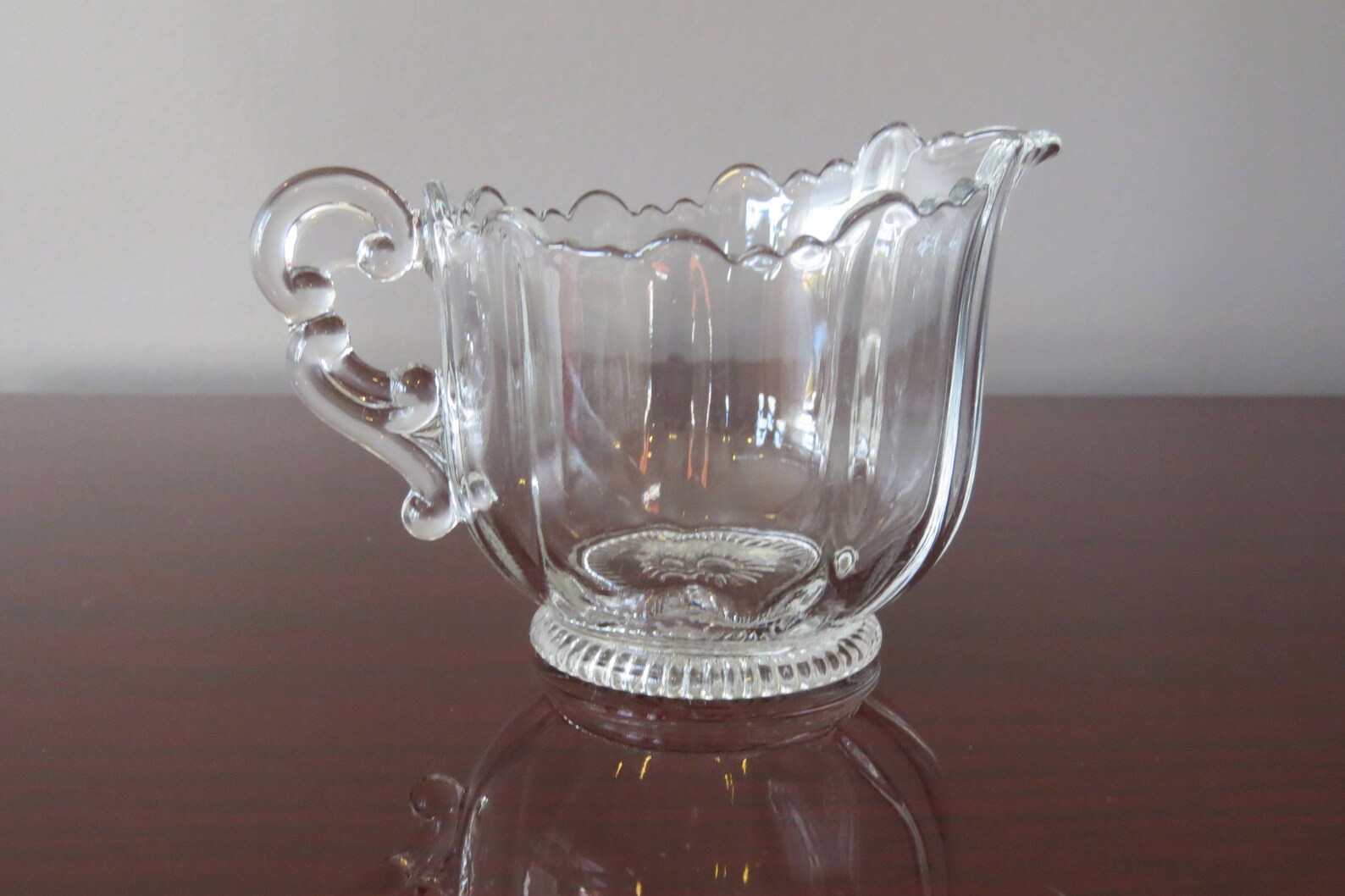 Vintage Cambridge Glass in the Martha Ribbed Pattern Footed - Etsy