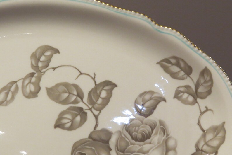 Castleton China Gloria Pattern Platter - Etsy