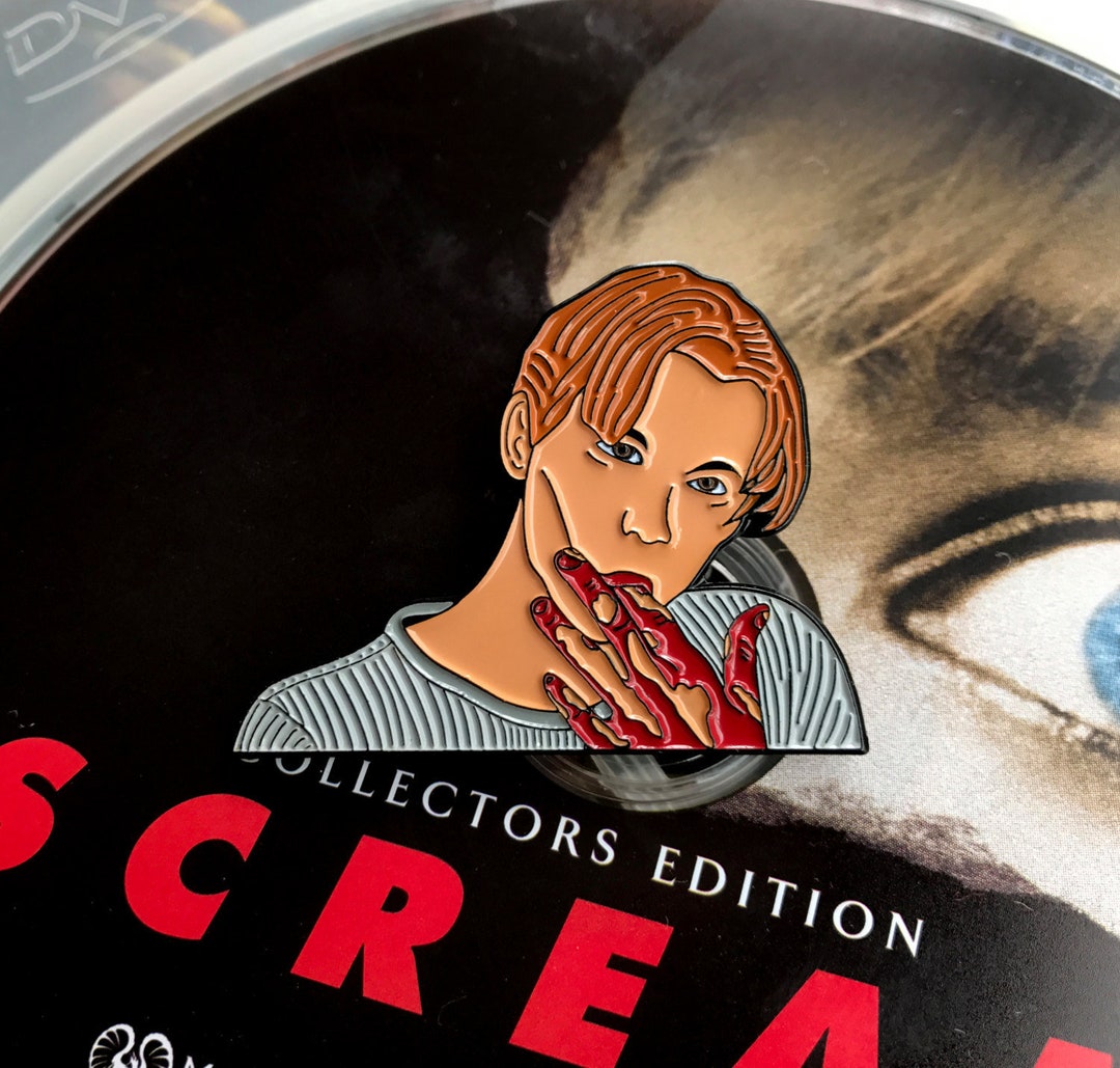 Corn Syrup Soft Enamel Pin SCREAM Wes Craven Billy - Etsy