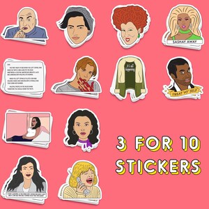 3 FOR 10 VINYL STICKER Bundle - Sticker Vinyl - Waterproof Sticker ...