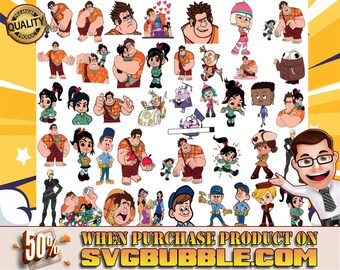 Wreck It Ralph Svg - Etsy