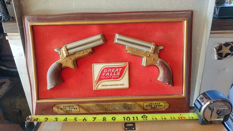 Great Falls Select Beer Gun Advertising Sign - Etsy