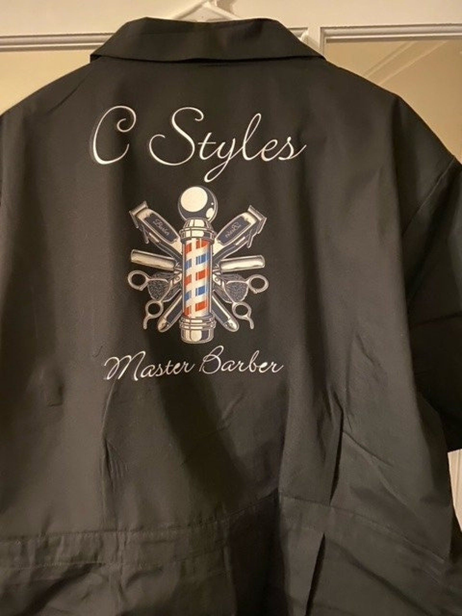 Barber Jacket, Groomer Gift, Hairdresser Gift, Beautician Gift, Salon ...