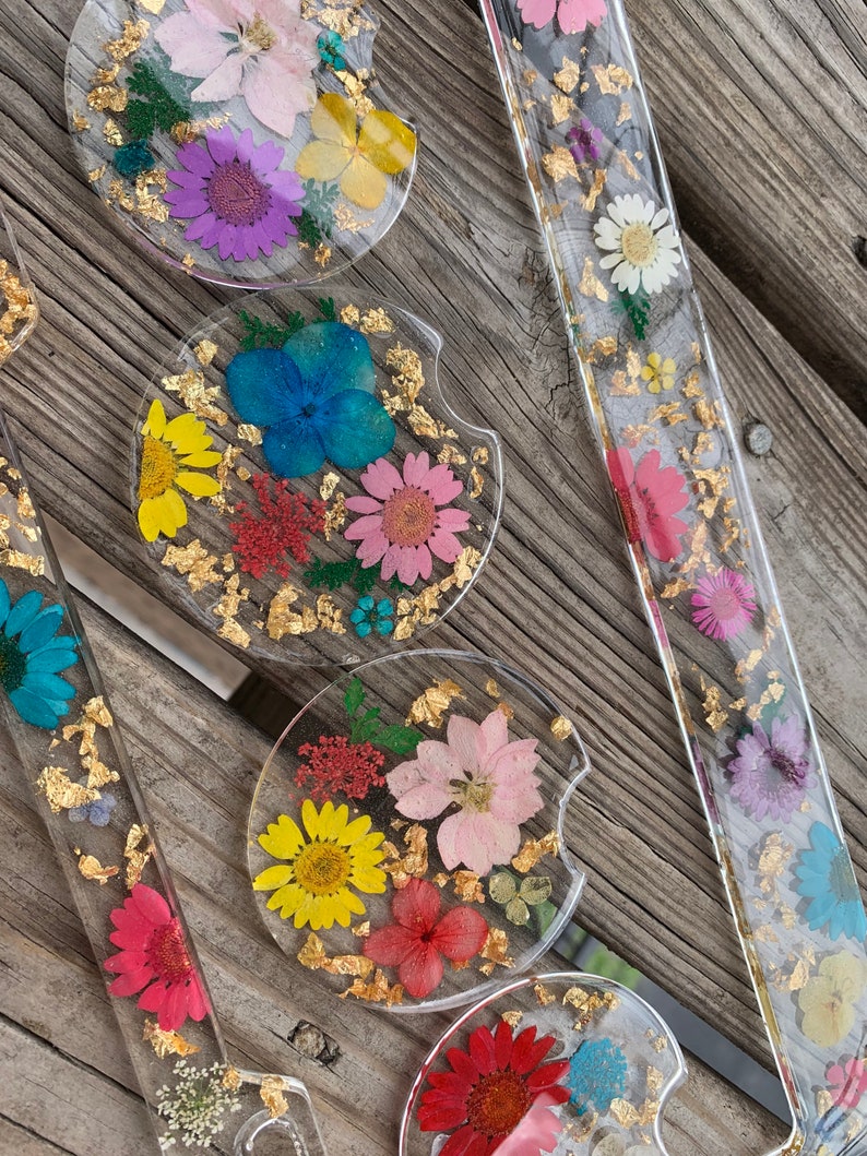 Floral License Plate Frames Custom License Plate Frames - Etsy