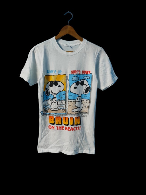 Rare!! vintage 70s SNOOPY BRUIN on the beach paperthi… - Gem