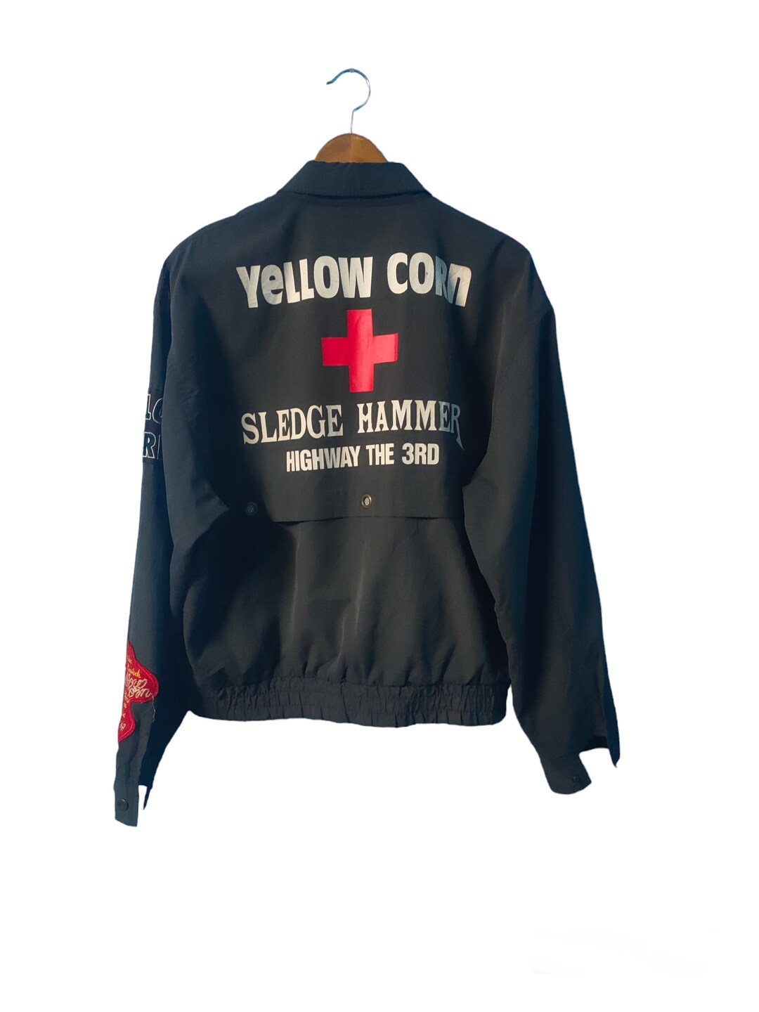 Rare Vintage YELLOW CORN Sledge Hammer Highway Magician Jacket - Etsy