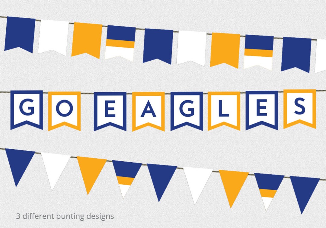 AFL Bunting West Coast Eagles Decorations - AFL Grand Final Decorations ...