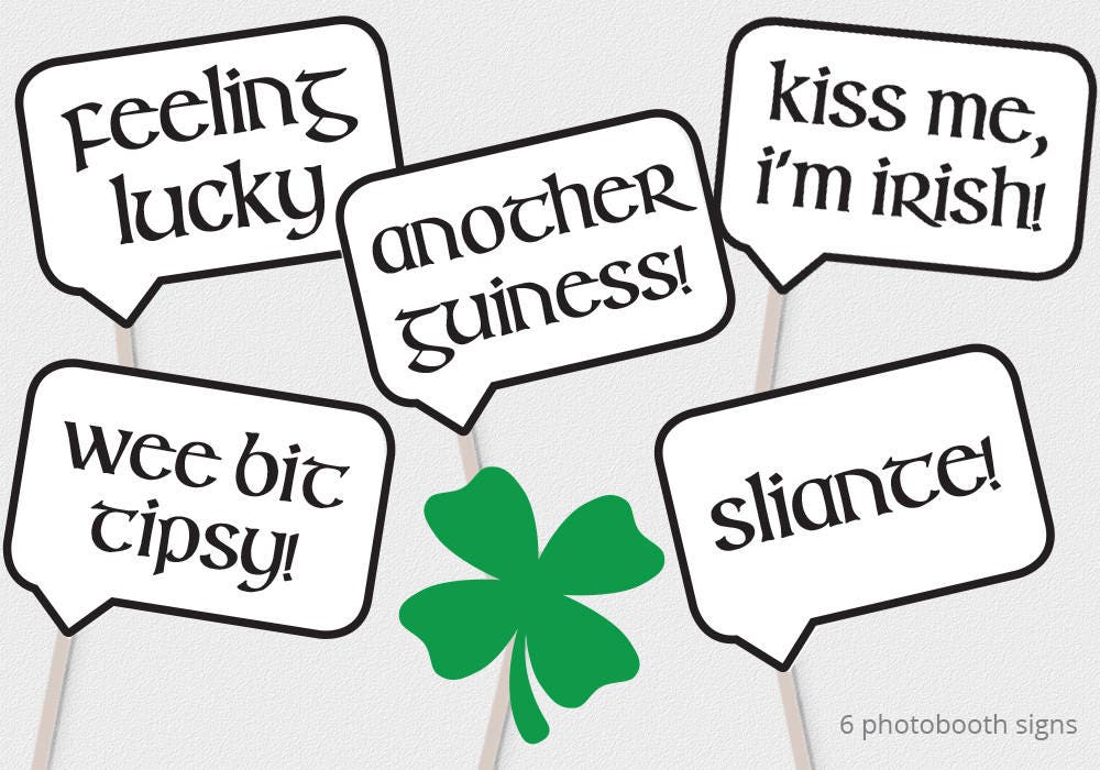 Complete St Patricks Day Party Printable Decorations - Saint Patricks ...