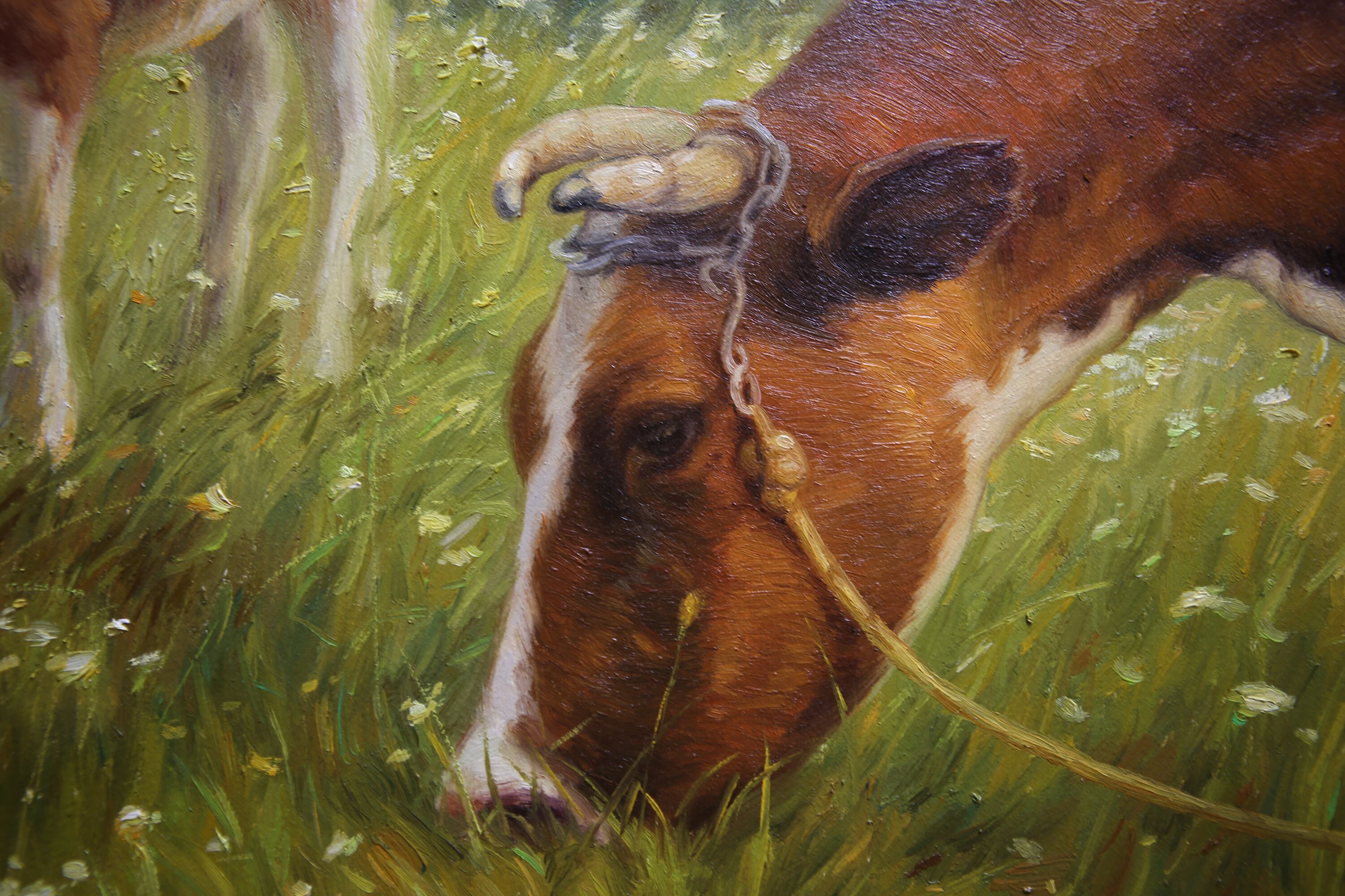 When the Grass Was Greener Cows on Pasture Art Animals - Etsy