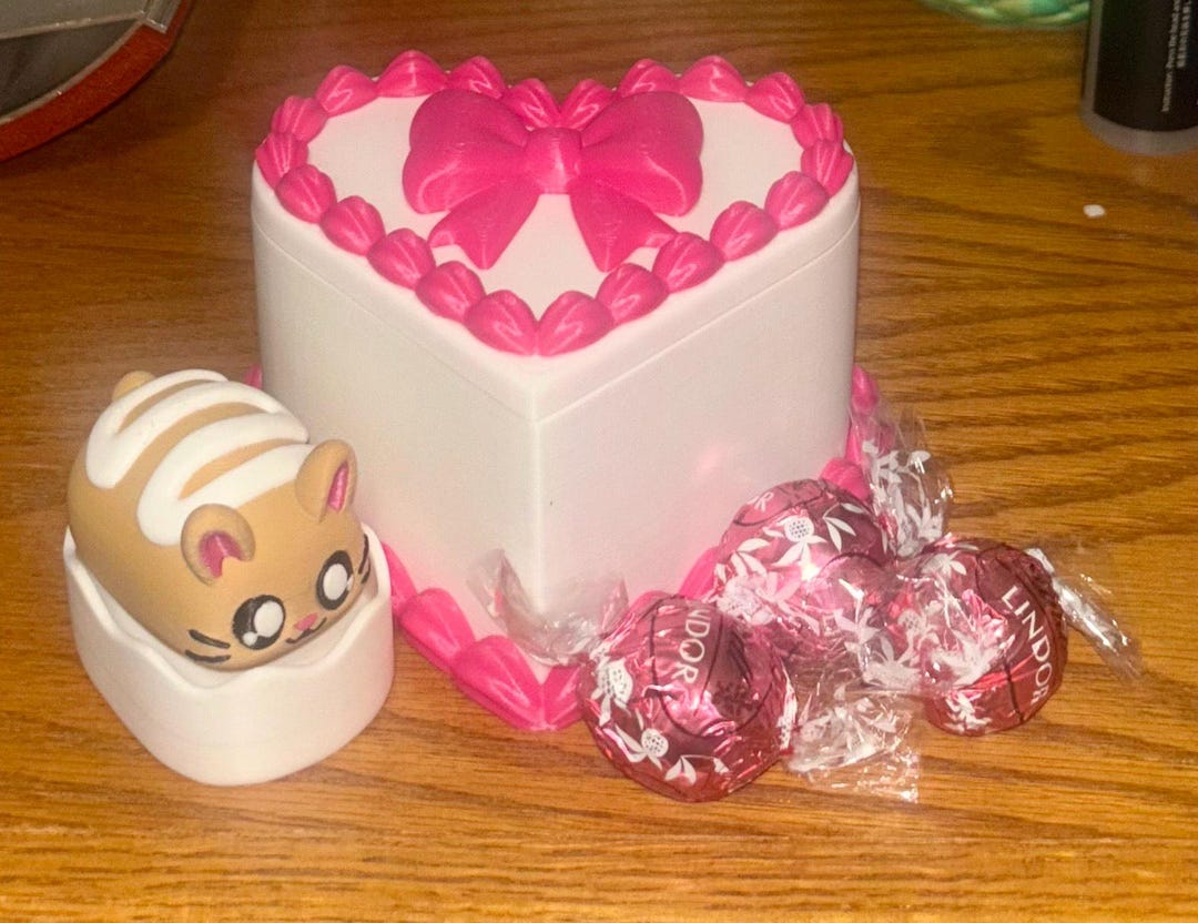 Bunny Fidget Valentine Candy Box | Kids Treat, Sensory Toy - Etsy