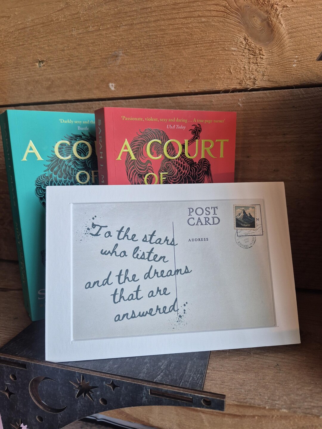 Fantasy Book Quote Art Prints – Set of 3 | SJM Inspired Wall Art ...