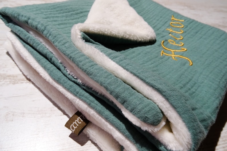 Couverture bébé personnalisée Couverture bébé brodée Baby - Etsy France