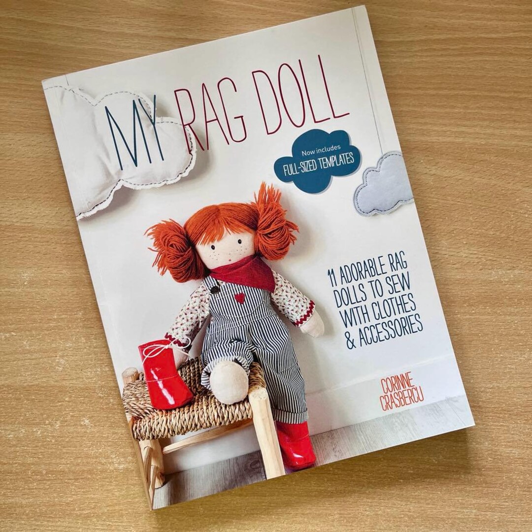 Rag Doll Sewing Pattern Sewing My Rag Doll by Corinne Crasbercu Doll ...