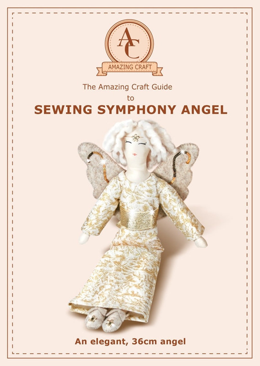 Digital Download – Symphony Angel Full Size Sewing Pattern ...