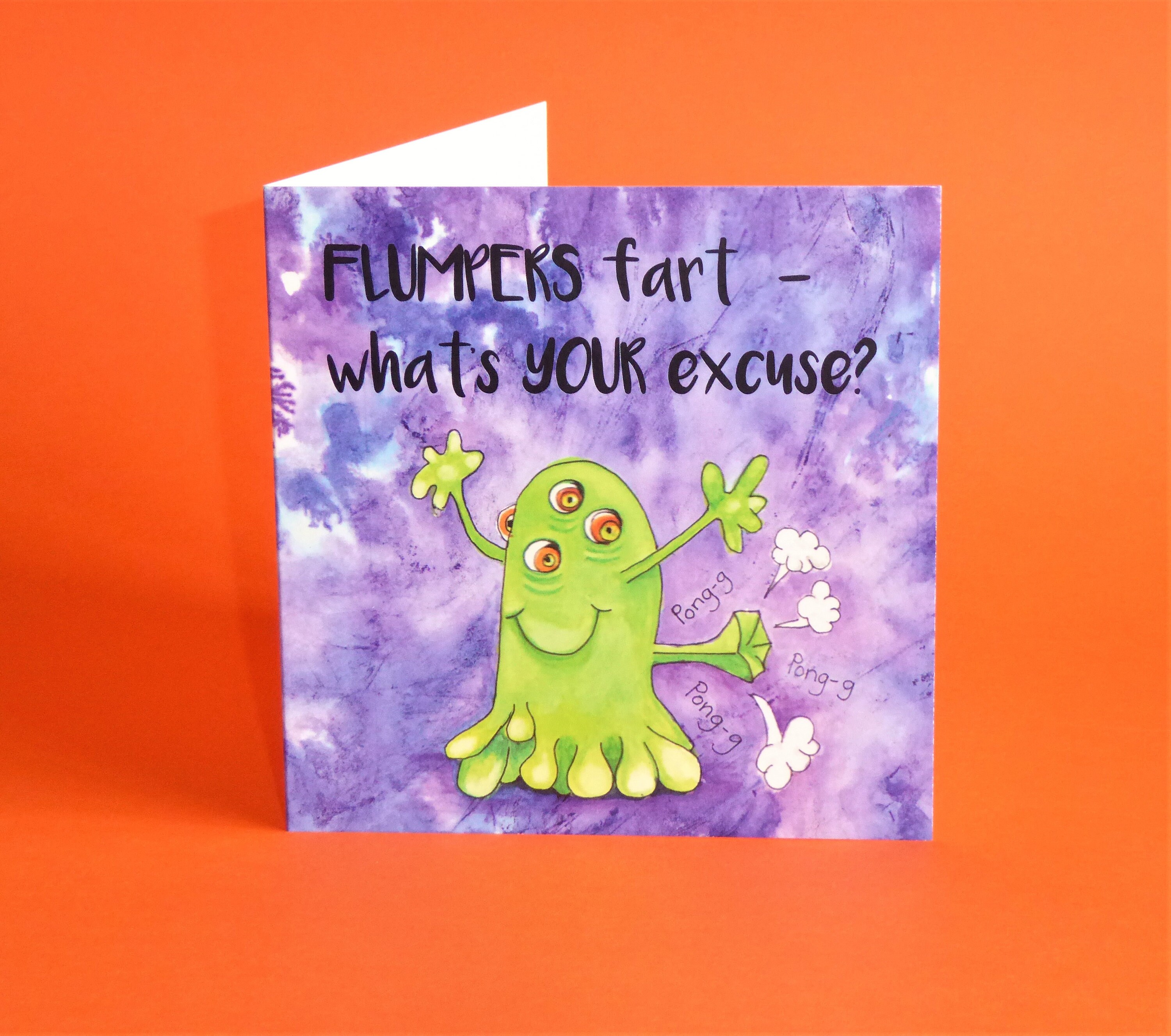 Flumpers Fart to Live! - Greeting Card - Etsy Denmark